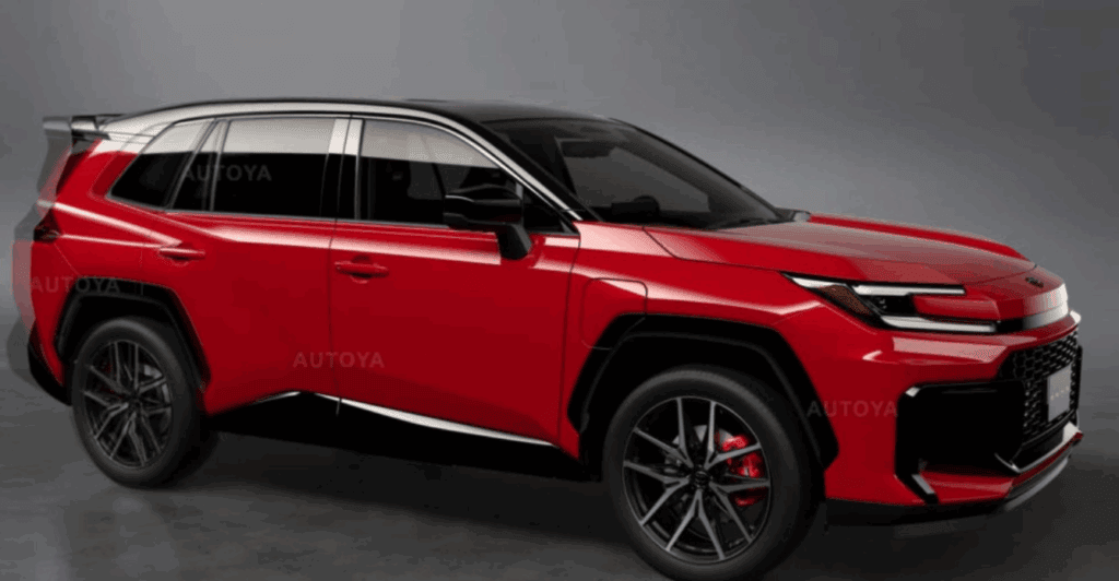 З’явилися перші зображення нового 7-місного кросовера Toyota Grand RAV4 ...